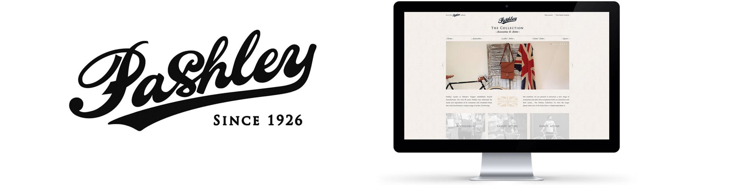 Pashley - Work | Gibe Digital - A Bristol digital agency